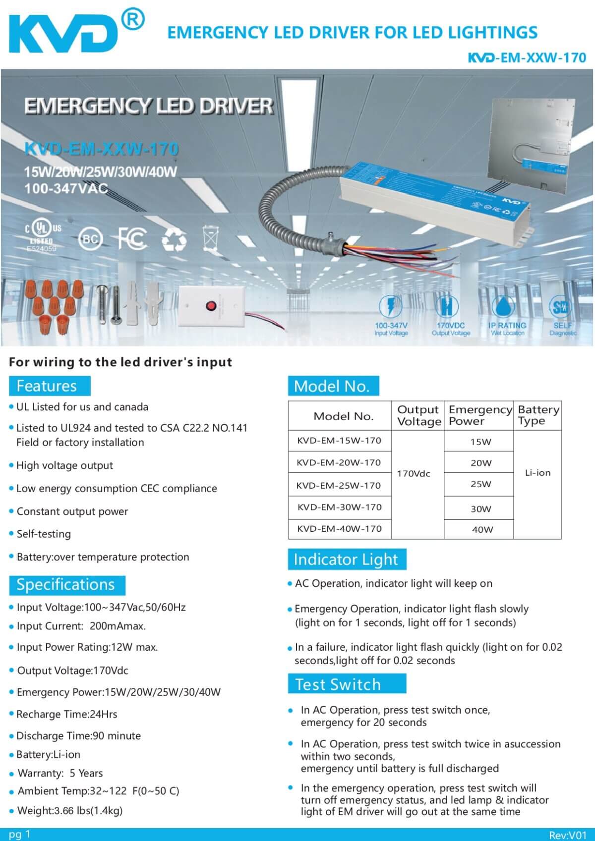 Download Center - We Provide The Best Correct LED Emergency Driver And ...